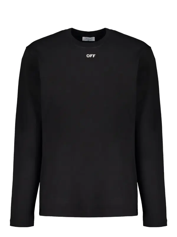 Off-White Brick Arrow Long-sleeve T-shirt - Black