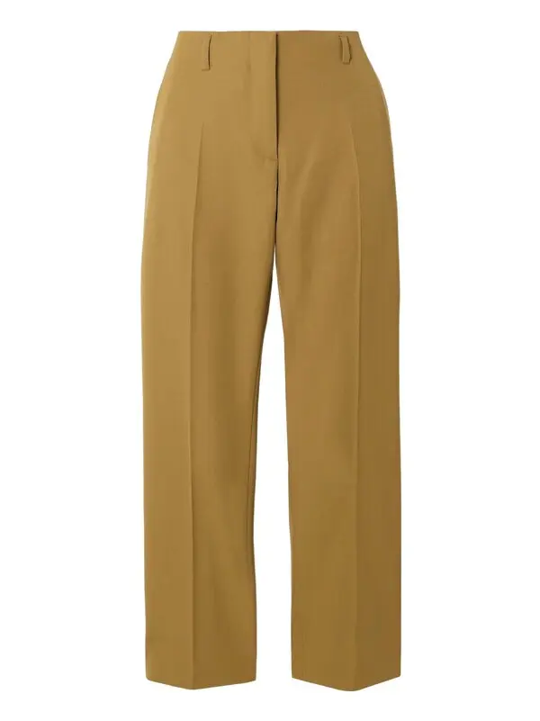 Dries Van Noten Belt Ring Detail Casual Pants - Brown