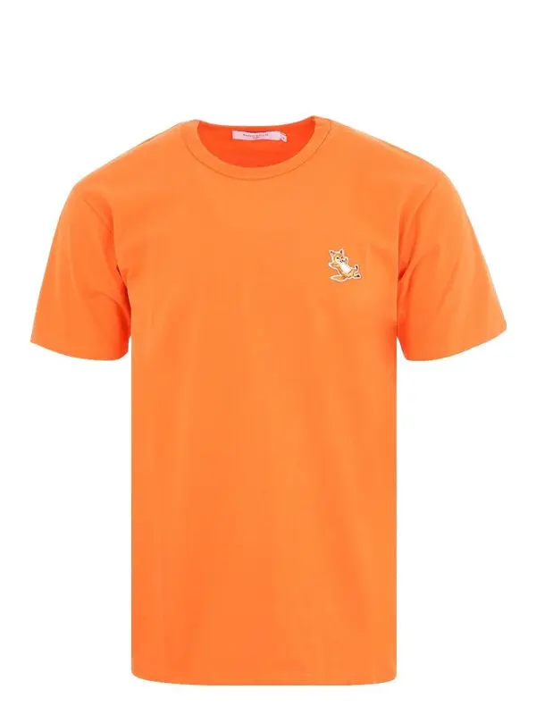 Maison Kitsuné Logo T-shirt - Orange