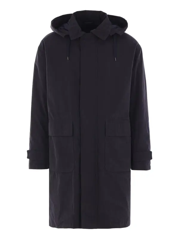 Herno Long-sleeved Down Jacket - Black