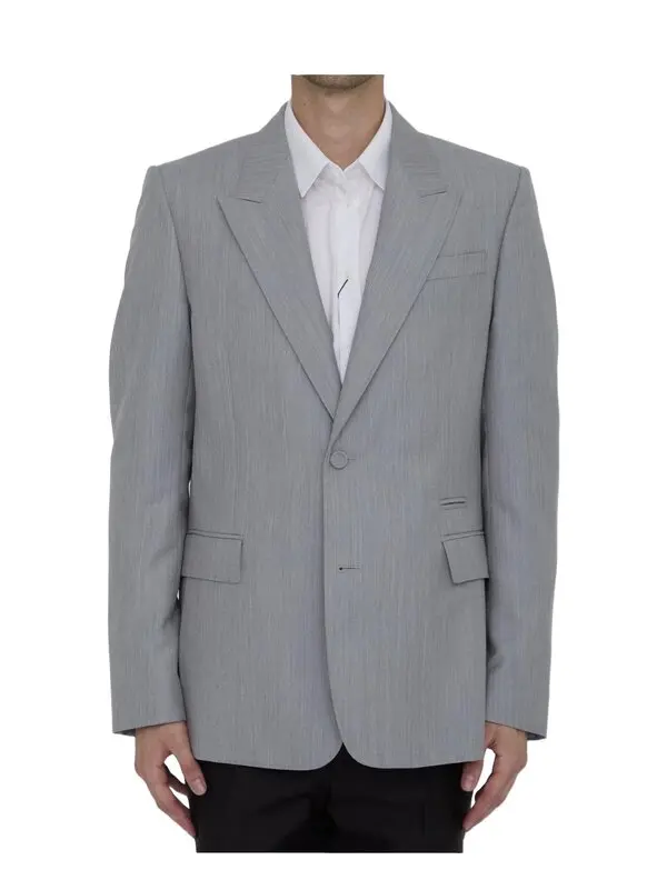 Dior Single-breasted Jacket - Gray