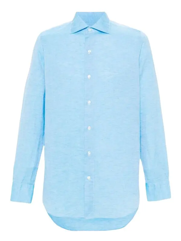 FINAMORE 1925 Clear Shirt - Blue