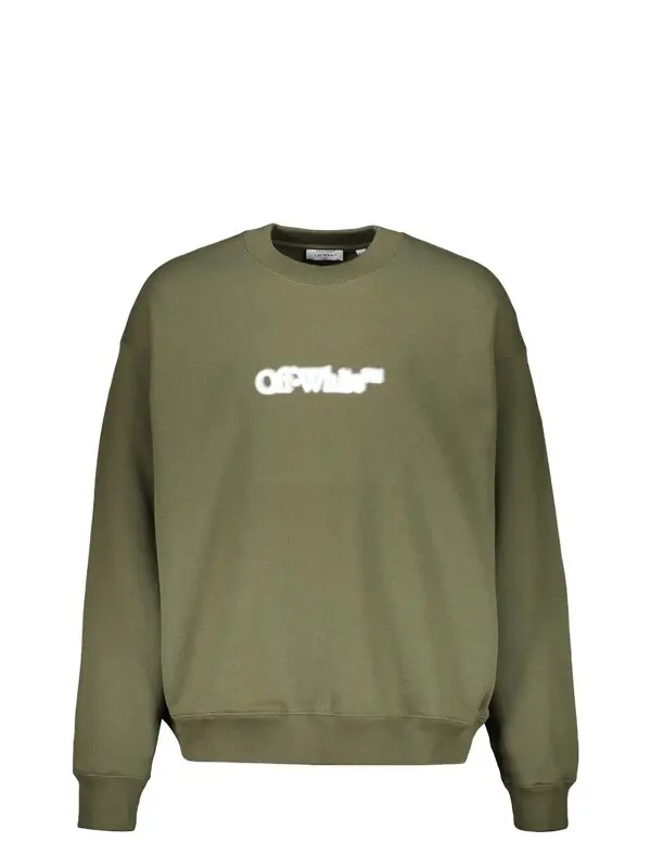 Off-White Arrow Logo Sweatshirt - Green