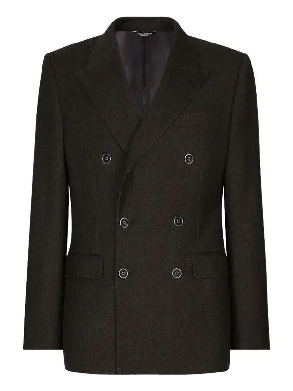 Dolce & Gabbana Double-breasted Jacket - Black