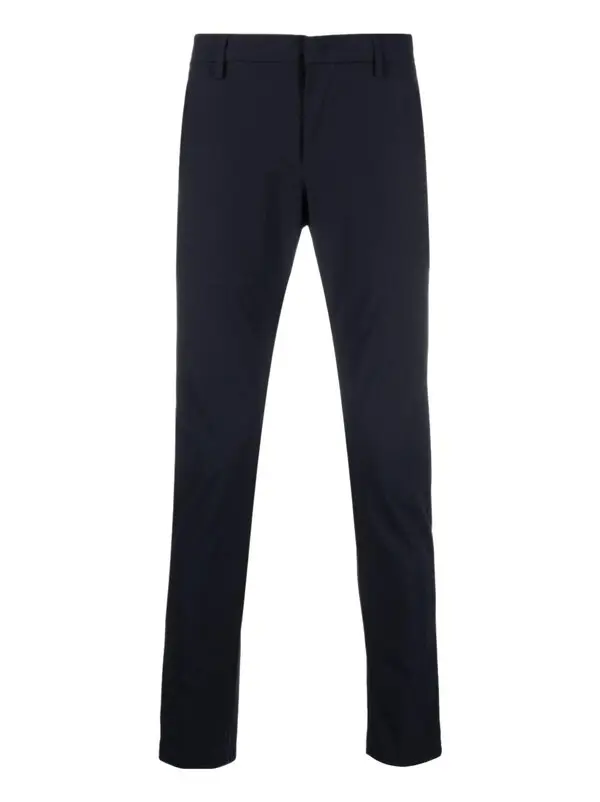DONDUP Slim Cuffed Pants - Black