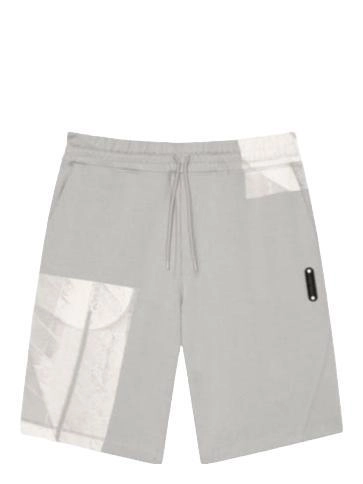 A-COLD-WALL* Wide-leg Shorts With Logo And Drawstring Waist - Gray