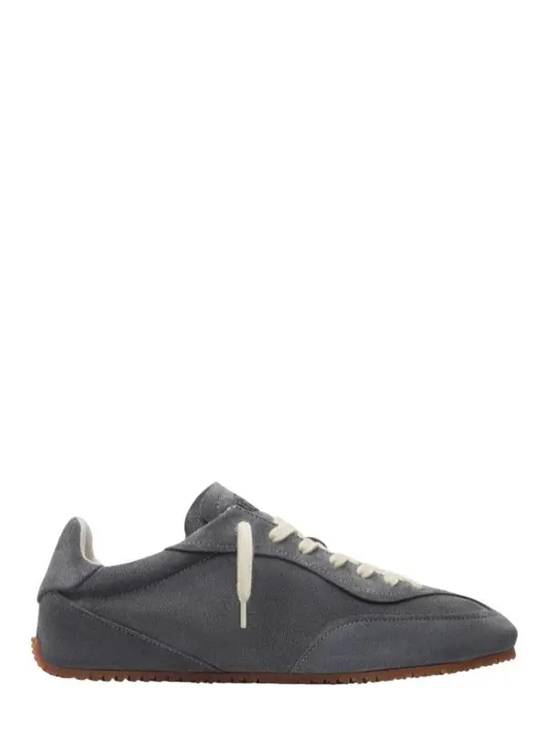 Axel Arigato Daze Runner Round Toe Lace-up Sneakers - Dark Gray
