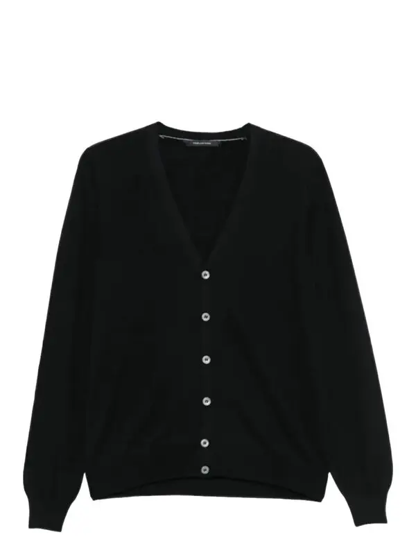Tagliatore Long-sleeved Sweater - Black