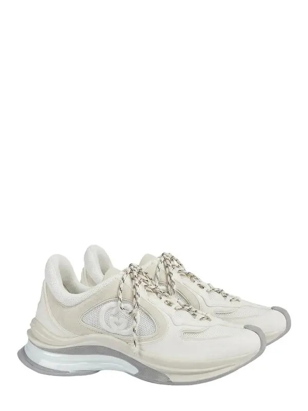 Gucci Run Interlocking G Low-top Sneakers - White