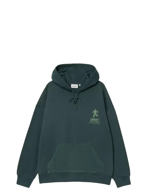 Carhartt Work In Progress Graphic Hoodie - Dark Fir