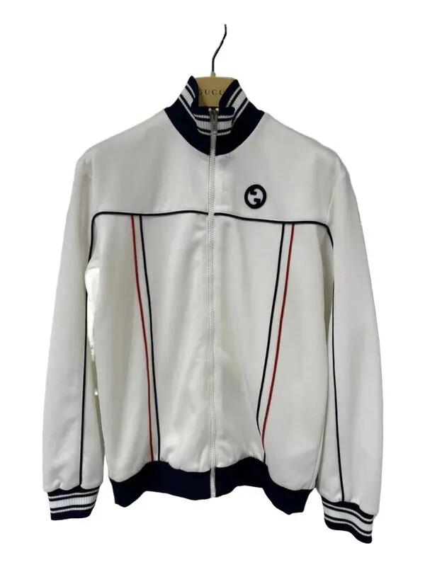 Gucci Long-sleeved Casual Jacket With Standing Collar - Gray