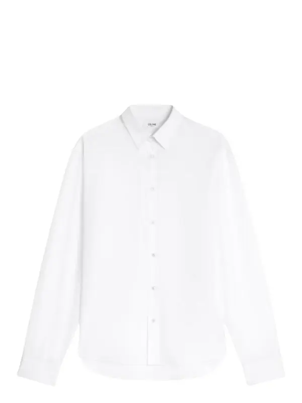 Celine Long Sleeve Shirt - White