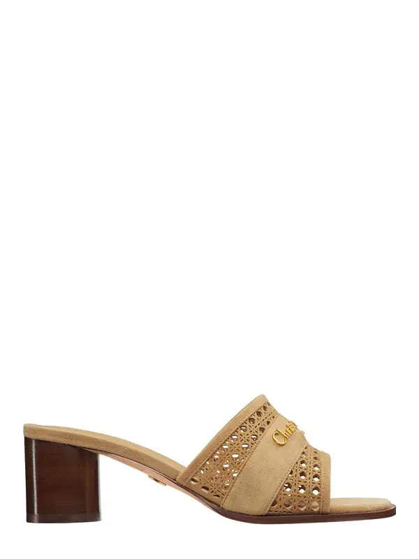 Dior D-laine High Heel Sandals - Brown
