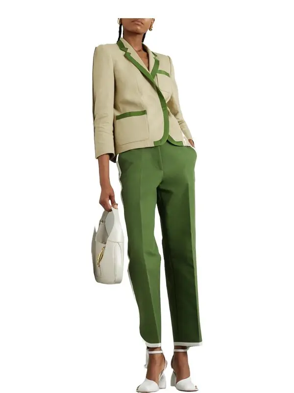 Dries Van Noten Bassie V-neck Long-sleeved Jacket - Multicolor
