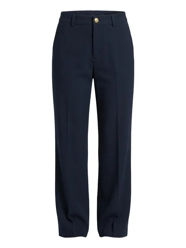 Gucci Logo Embroidery Pants - Blue