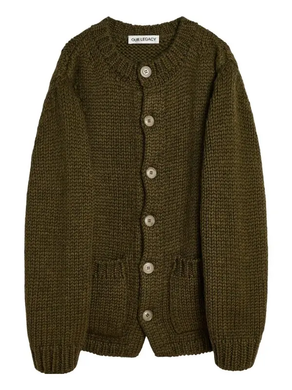 Our Legacy Over Cardigan - Olive