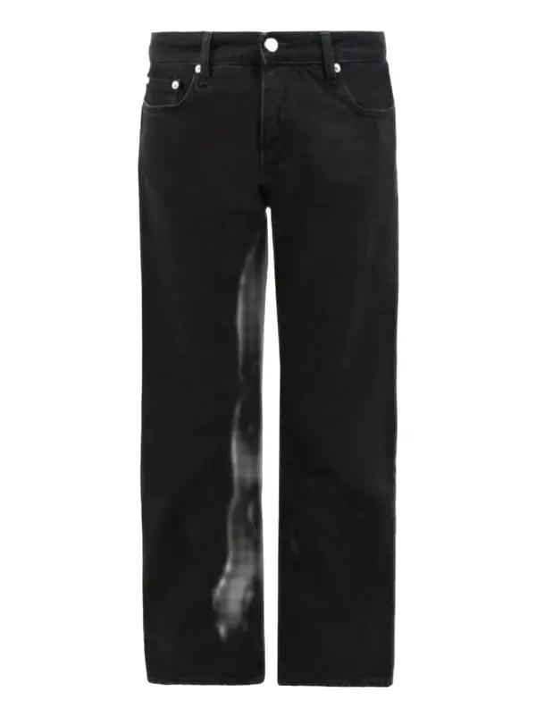 ICON DENIM LOS ANGELES Belt-loop Jeans - Black