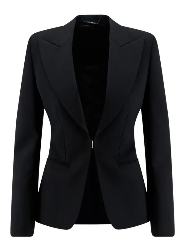 Gucci Technical Stretch Jacket With Gg Lining - Black
