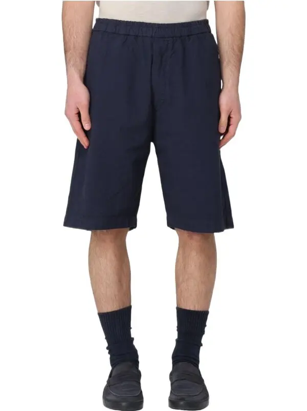 Barena Venezia Canariol Elastic Waist Shorts - Blue