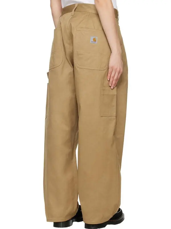 Junya Watanabe X Carhartt Belt-loop Casual Trousers - Brown