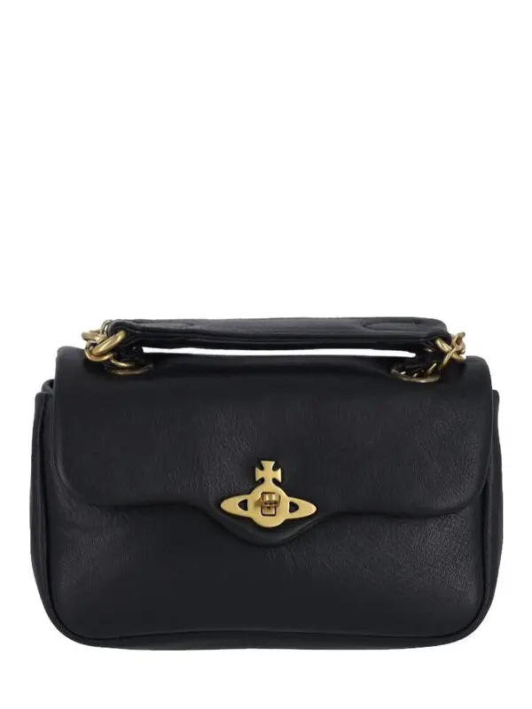 VIVIENNE WESTWOOD Anita Small Shoulder Bag - Black