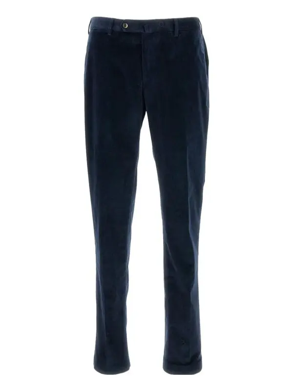 PT TORINO Belt Loop Casual Pants - Black