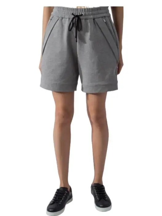 3.1 Phillip Lim Elasticated Drawstring Waistband Shorts - Black