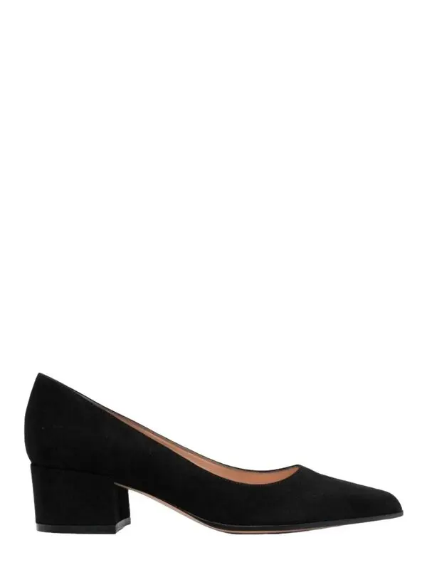 GIANVITO ROSSI Piper Pointed Toe Pumps - Black