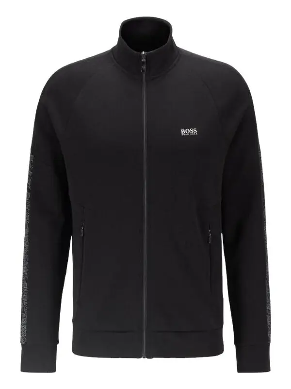 Hugo Boss Zip-up Sportswear Jacket - Black