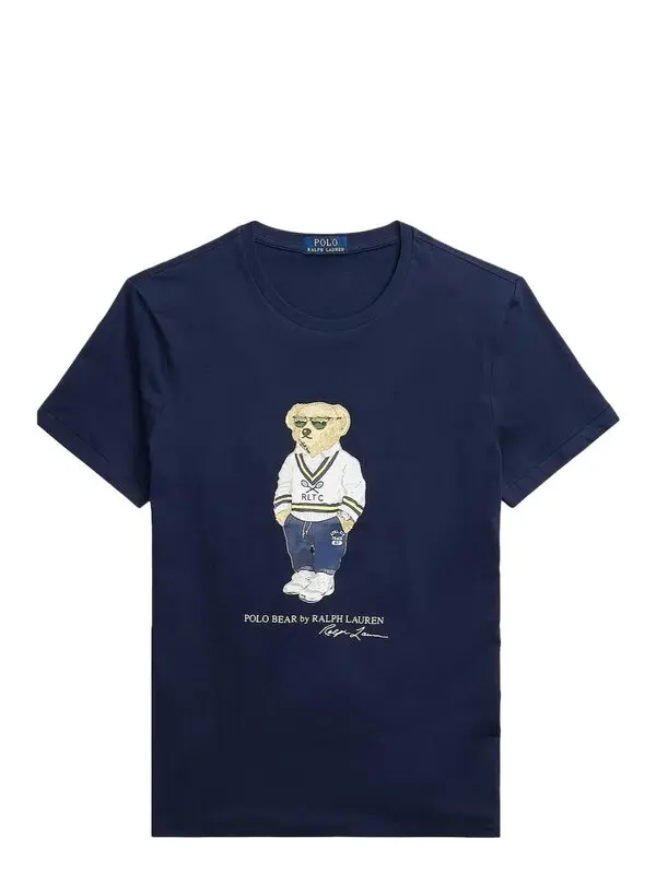 Polo Ralph Lauren Polo Bear-print T-shirt - Black