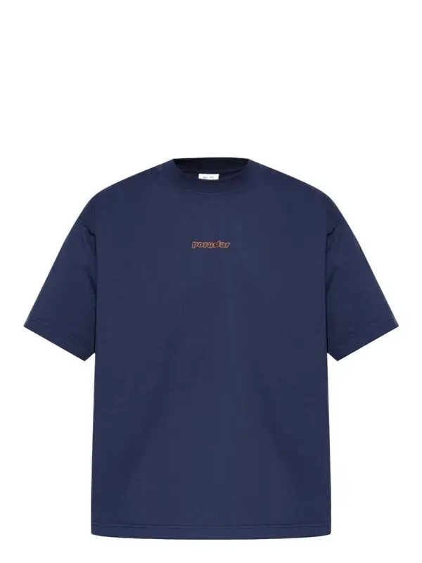 Vetements Printed Oversized T-shirt - Blue