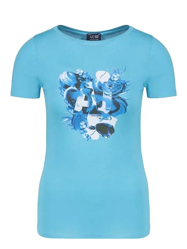 Emporio Armani Printed T-shirt - Blue