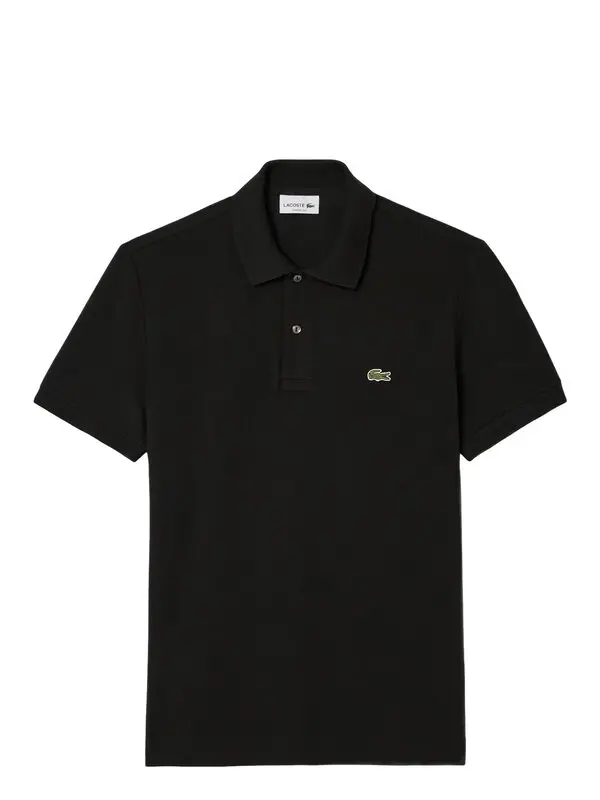 Lacoste Classic Piqué Polo Shirt - Black