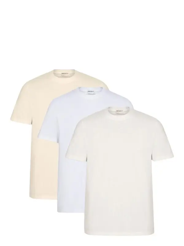 MAISON MARGIELA Round-neck Short-sleeve T-shirt - White