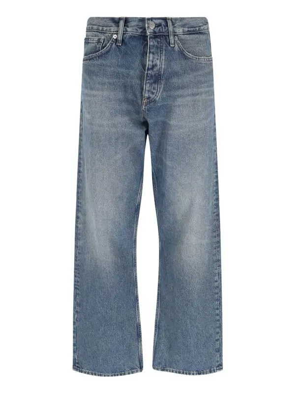 SUNFLOWER Loose Straight-leg Jeans - Darkbluevintage