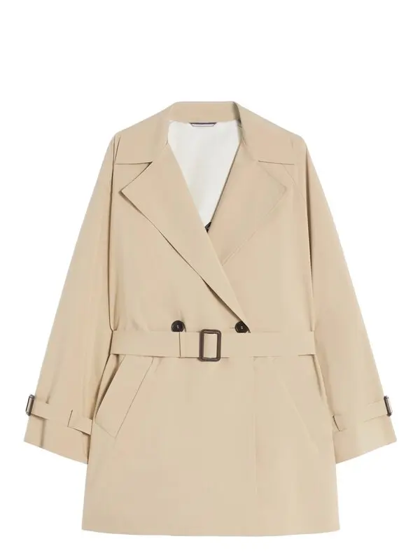 Max Mara Dovatta Belted Trench Coat - Beige