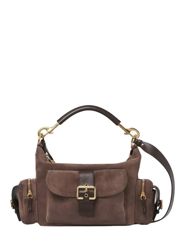 Chloé Medium Camera Bag - Dark Grey Brown