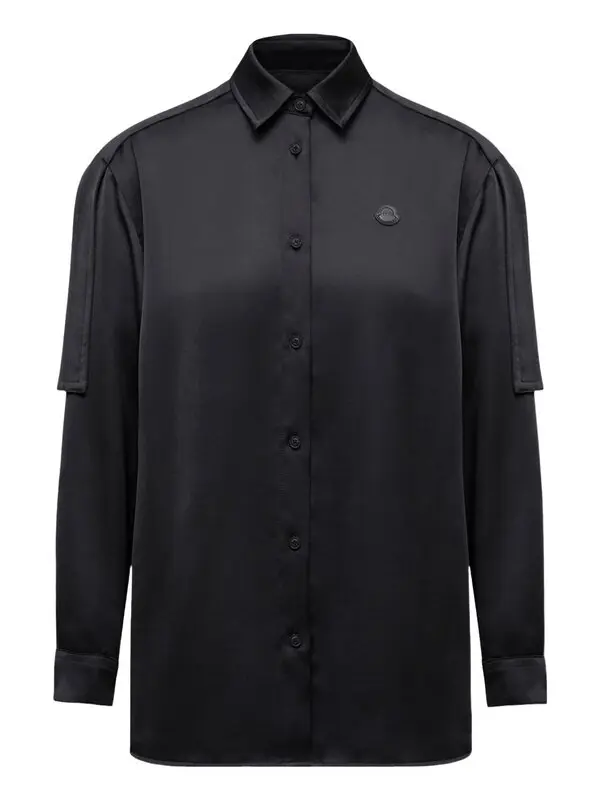 Moncler X Edward Enninful Long Sleeve Shirt - Black