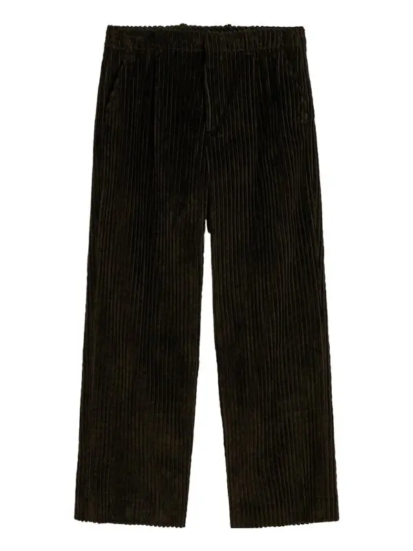 Our Legacy Borrowed Corduroy Chino Pants - Dark Brown