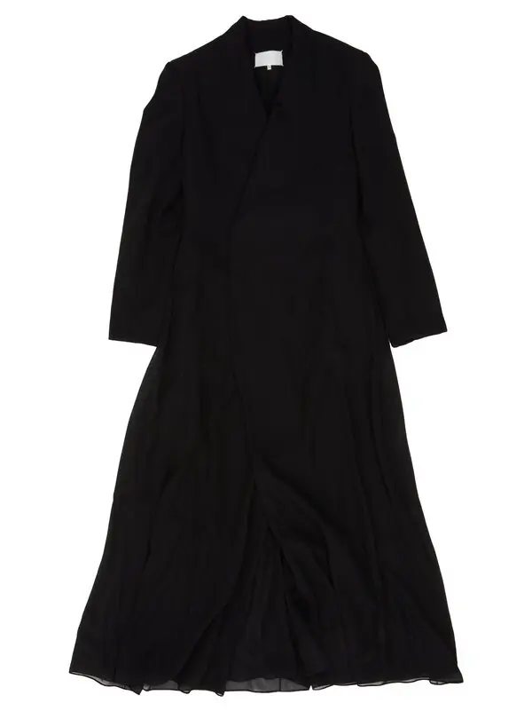 MAISON MARGIELA Long Sleeve Midi Dress - Black