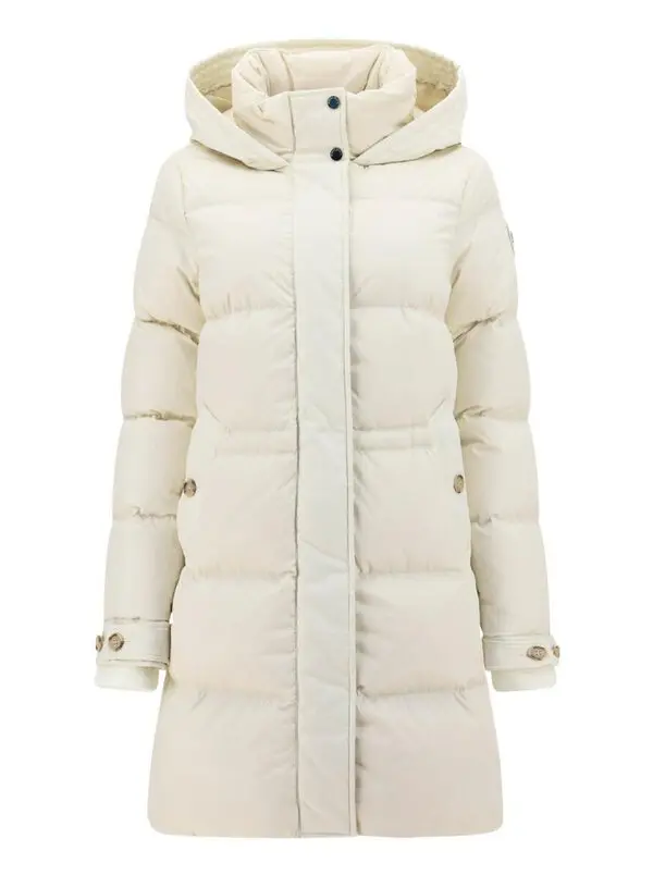 Woolrich Alsea Hooded Down Jacket - White