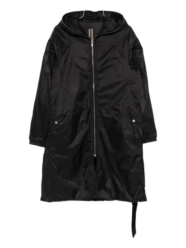 Rick Owens Insulated Hooded Jacket - Black
