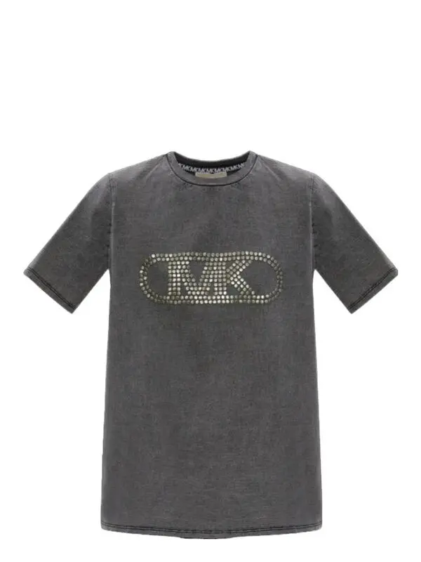 Michael Kors Metallic Applique T-shirt - Black