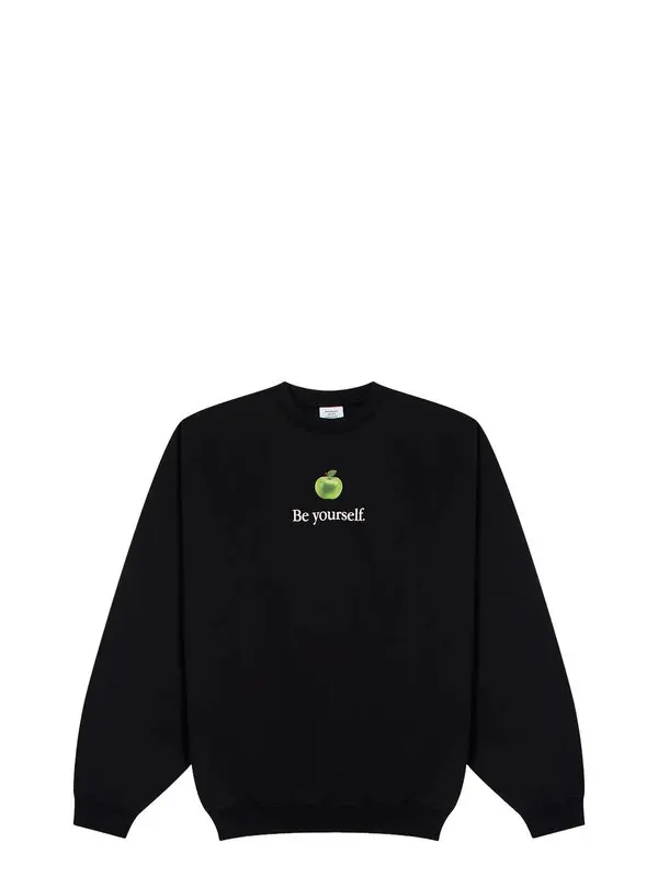 Vetements Be Yourself Oversized Sweatshirt - Black