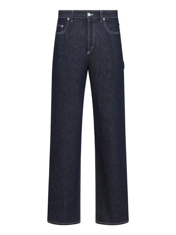 Dior Belt-loop Jeans - Blue