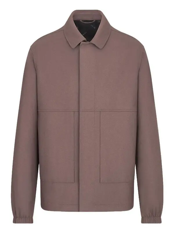 Dior Zipped Blouson - Brown