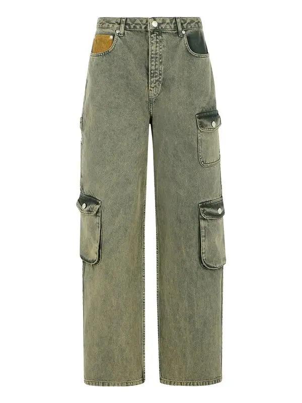 Moschino Straight-leg Cargo Jeans - No