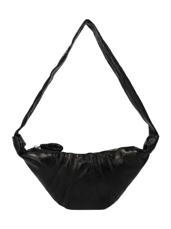 LEMAIRE Croissant Zipped Small Crossbody Bag - Black