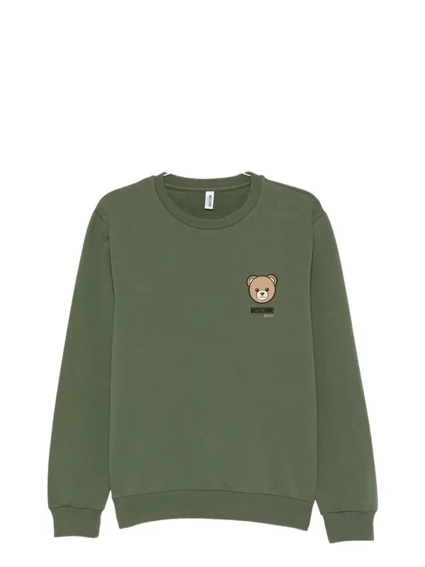 Moschino Long-sleeved Sweatshirt - Green