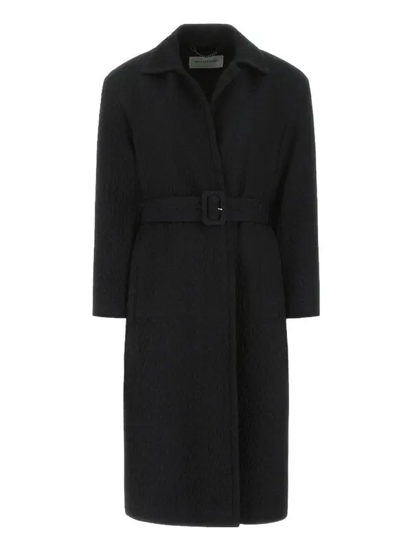Dries Van Noten Belted Waist Coat - Black